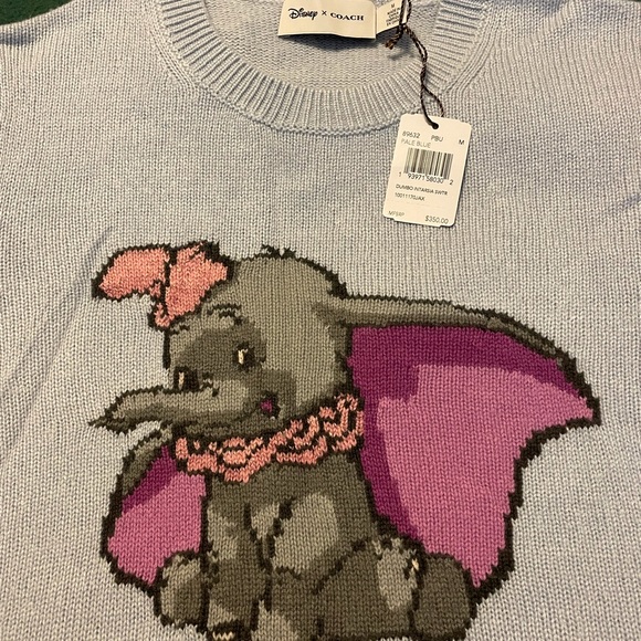 Coach | Sweaters | Disney X Coach Dumbo Intarsia Sweater | Poshmark